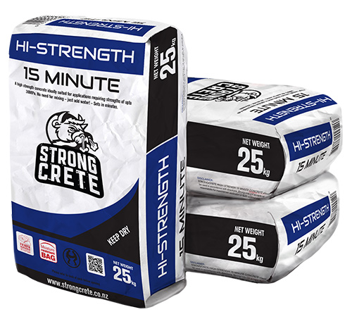 Strongcrete | Strongcrete Hi-Strength 15 minute Concrete
